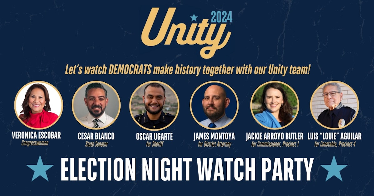 Unity 2024 Election Night Watch Party · El Paso County Democratic Party
